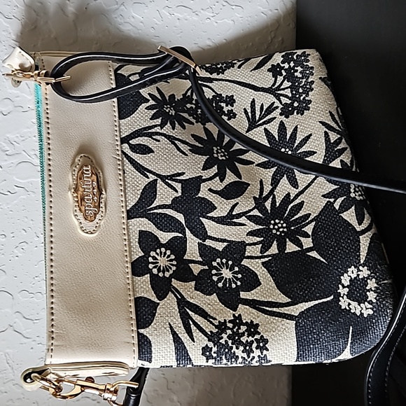 Spartina 449 | Bags | Spartina 449 Floral Linenleather Shouldercrossbody | Poshmark